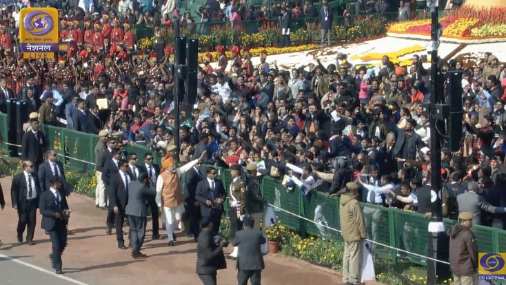 india republic day parade 2019 in rajpath celebration | देशभक्ति के रंग ...