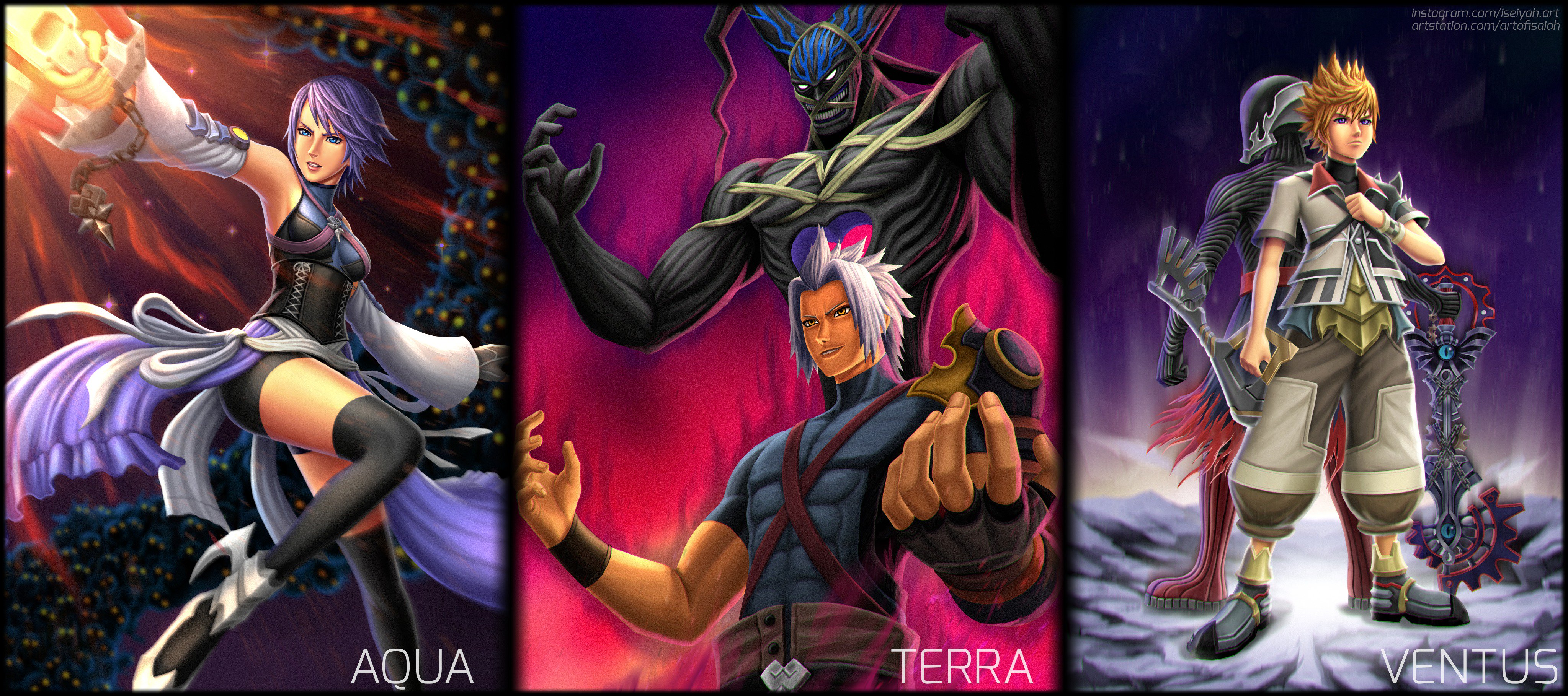 Terra Aqua Ventus Fan Art