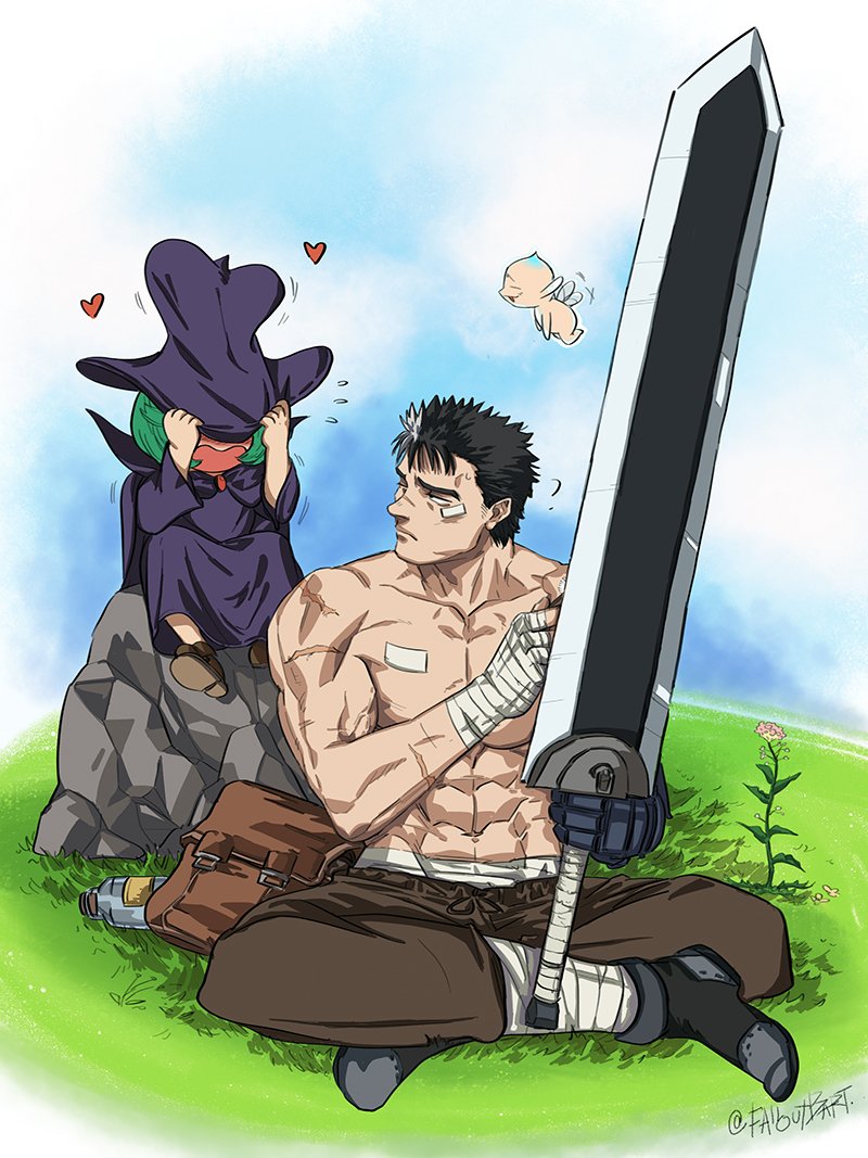 Berserk Guts And Puck