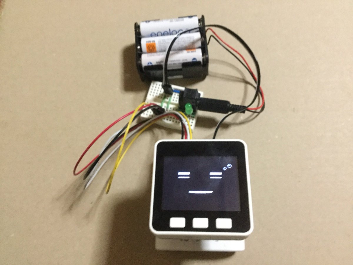 M5StackでRCサーボモーターの制御とアバターの連動 #M5Stack - posfie