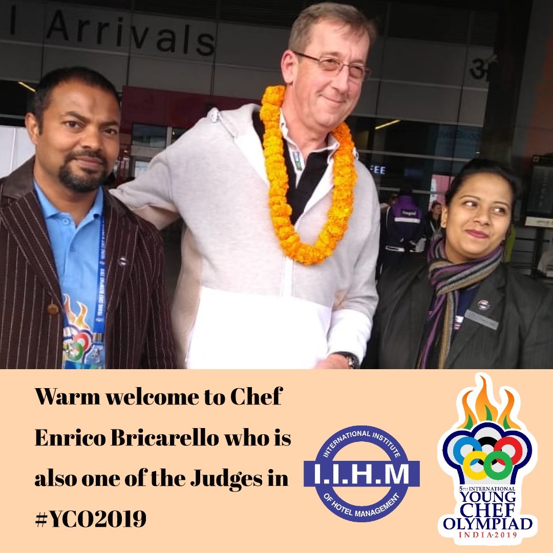 Dr.Suborno Bose on Twitter: "Warm welcome to Chef Enrico Bricarello, who is also one of the ...