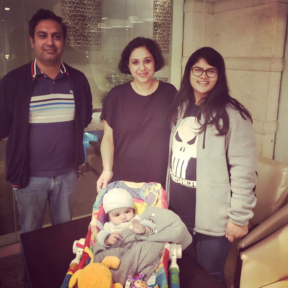 Suhasini Haidar Husband