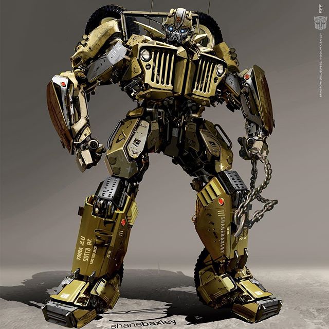 Transformers Age Of Extinction Bumblebee Concept Art