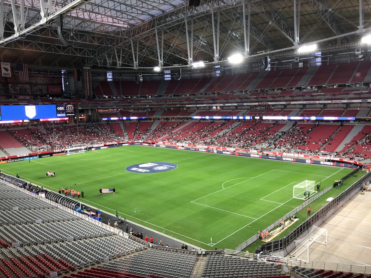 US Soccer plays a empty arena match in Arizona. | ResetEra