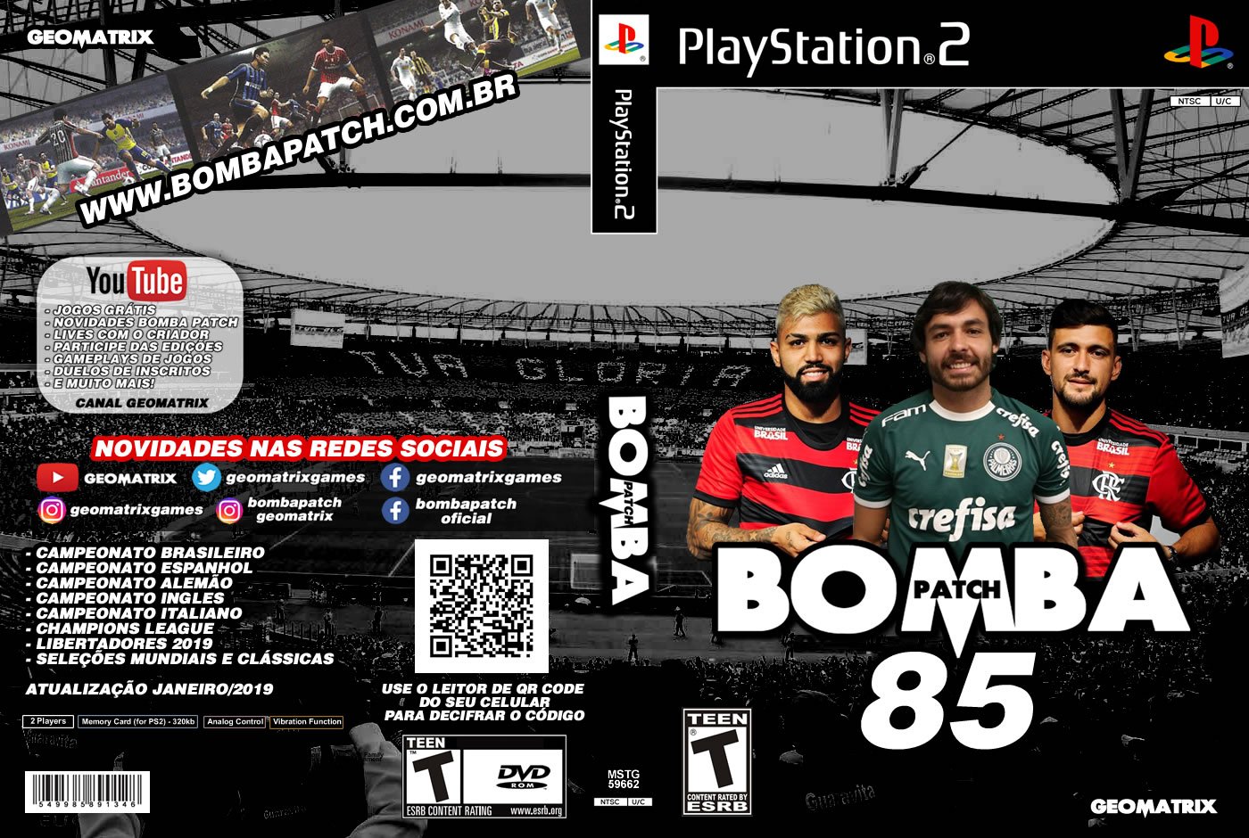 Equipe Bomba Patch on Twitter: "Confira em primeira mão a capa oficial do Bomba Patch 85 para ...