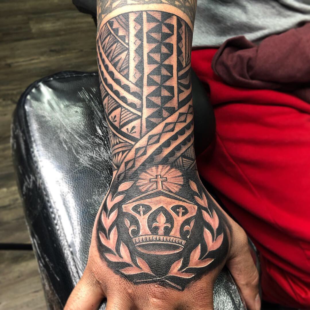 Tongan Ankle Tattoos