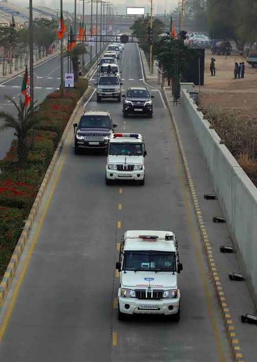 Indian Prime Minister Convoy