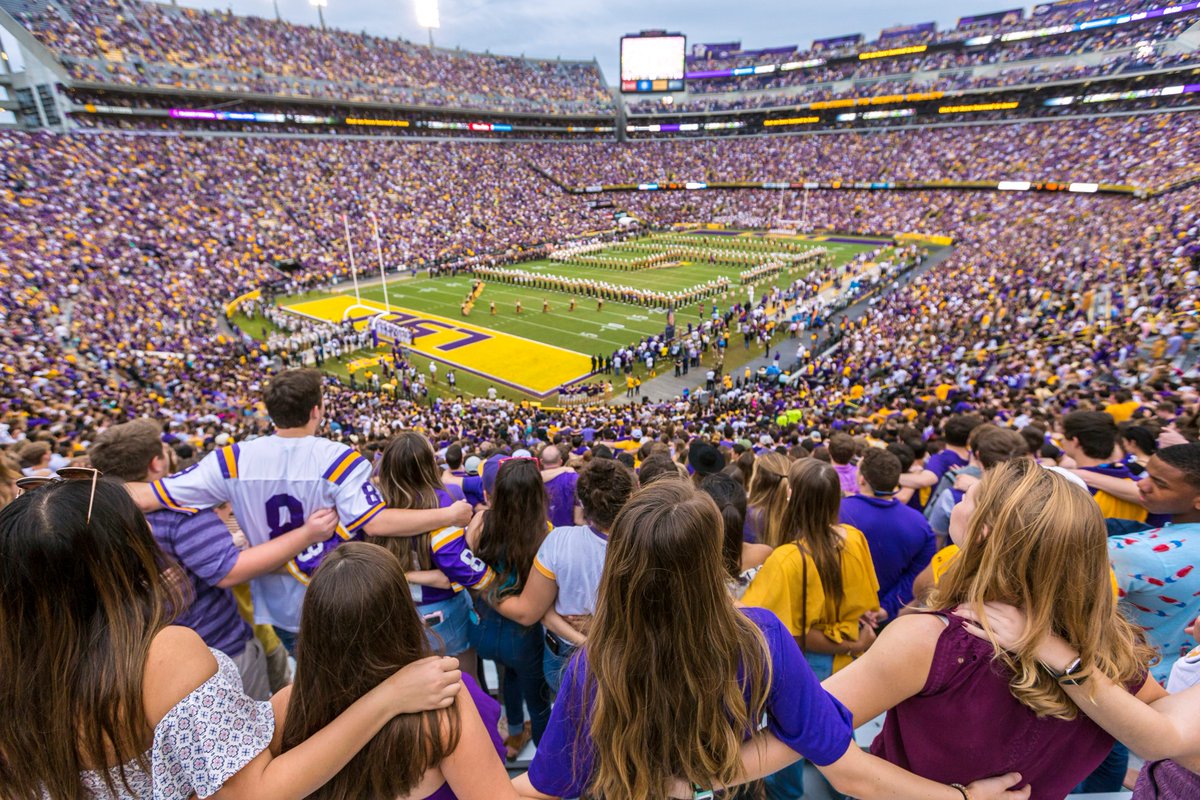 LSU's answer to the "10 Year Challenge" is Tiger Stadium | Tiger Rant