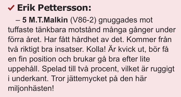 Erik Pettersson (@Galopperik) | Twitter