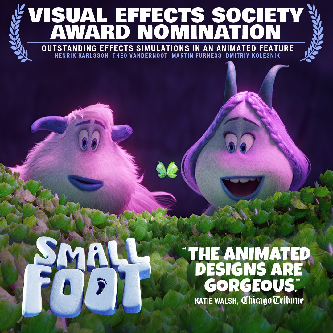 SMALLFOOT Movie on Twitter: "The charming animated feature #Smallfoot ...