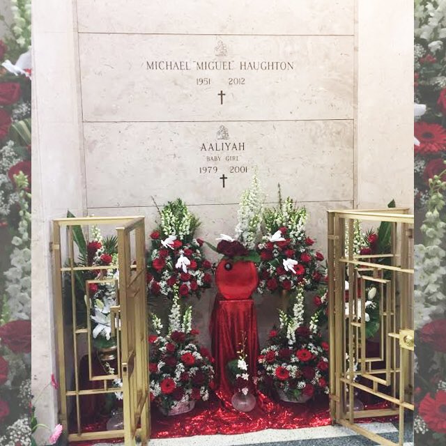 Aaliyah Haughton Grave