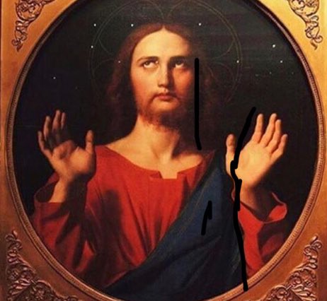 Rolling Eyes Jesus Meme