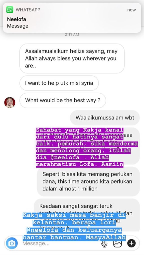 alone on Twitter: "Tengah stalk ig kak helizahelmi abt the rescue in syria, then ternampak dia ...