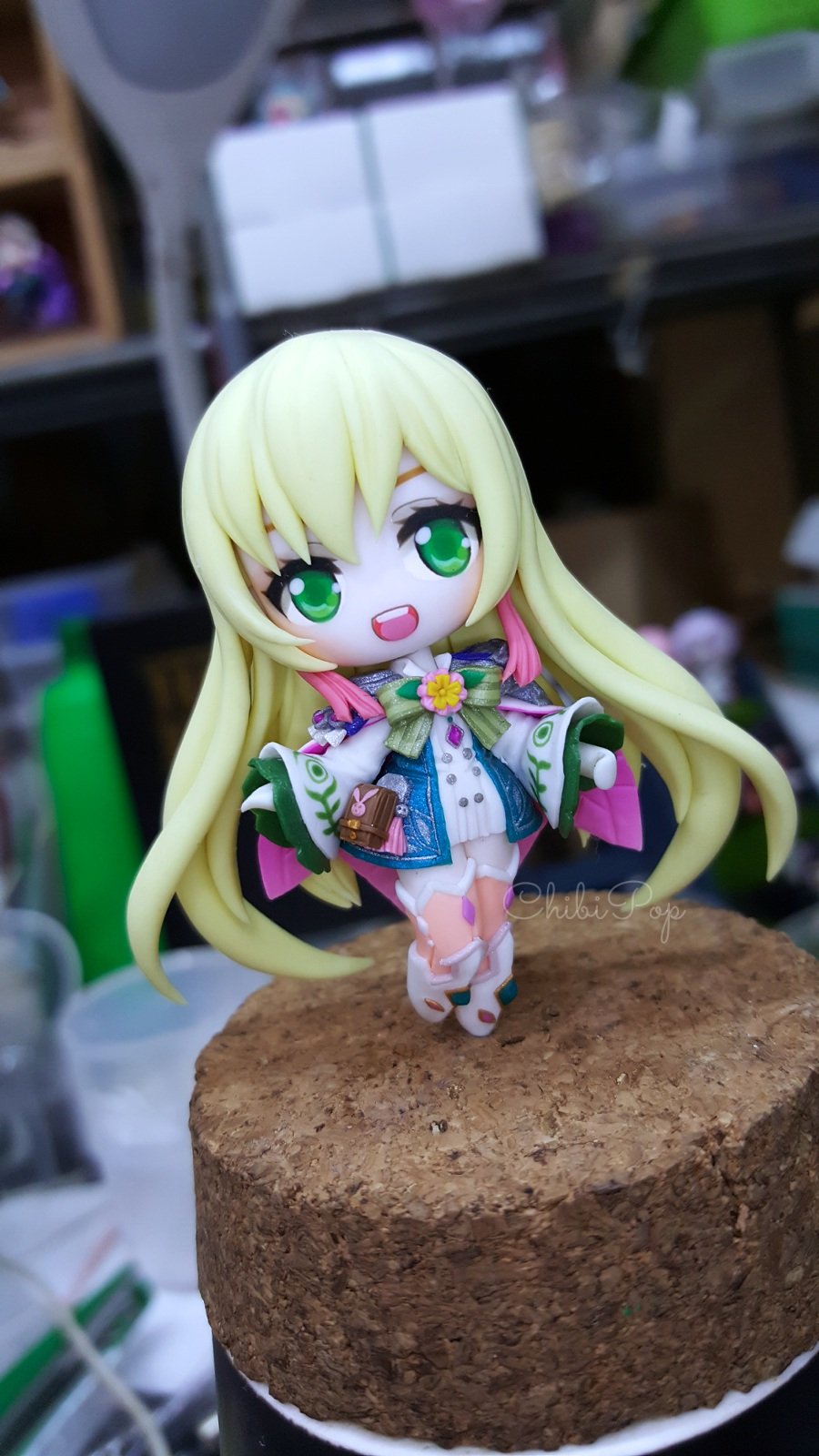 Polymer Clay Chibi Hair