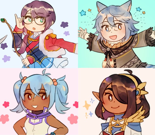 「Some commission crops! I keep forgeting to post these asdfgh」 mimi ...