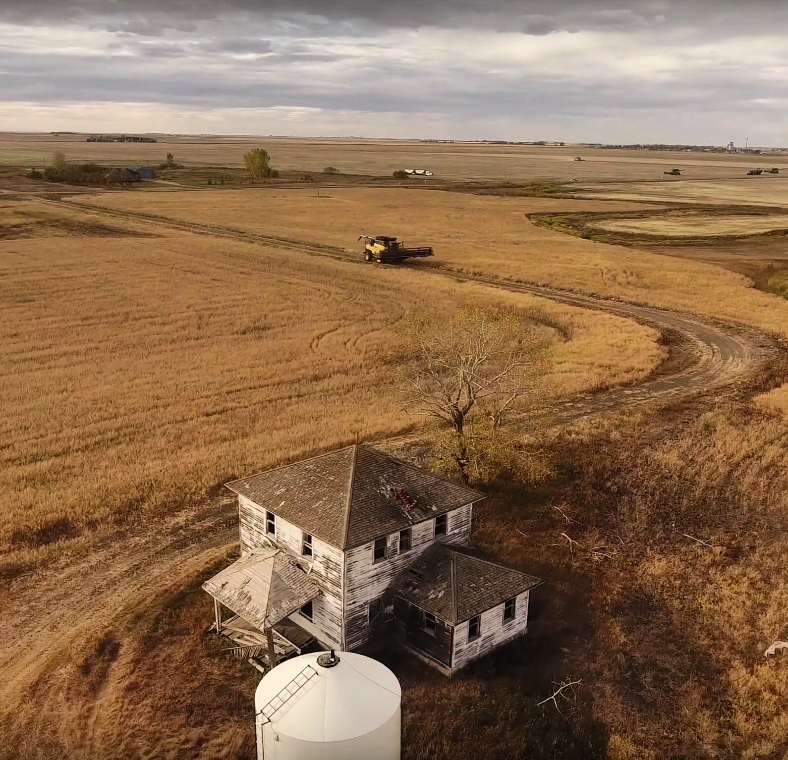 Saskatchewan Farm Landscape