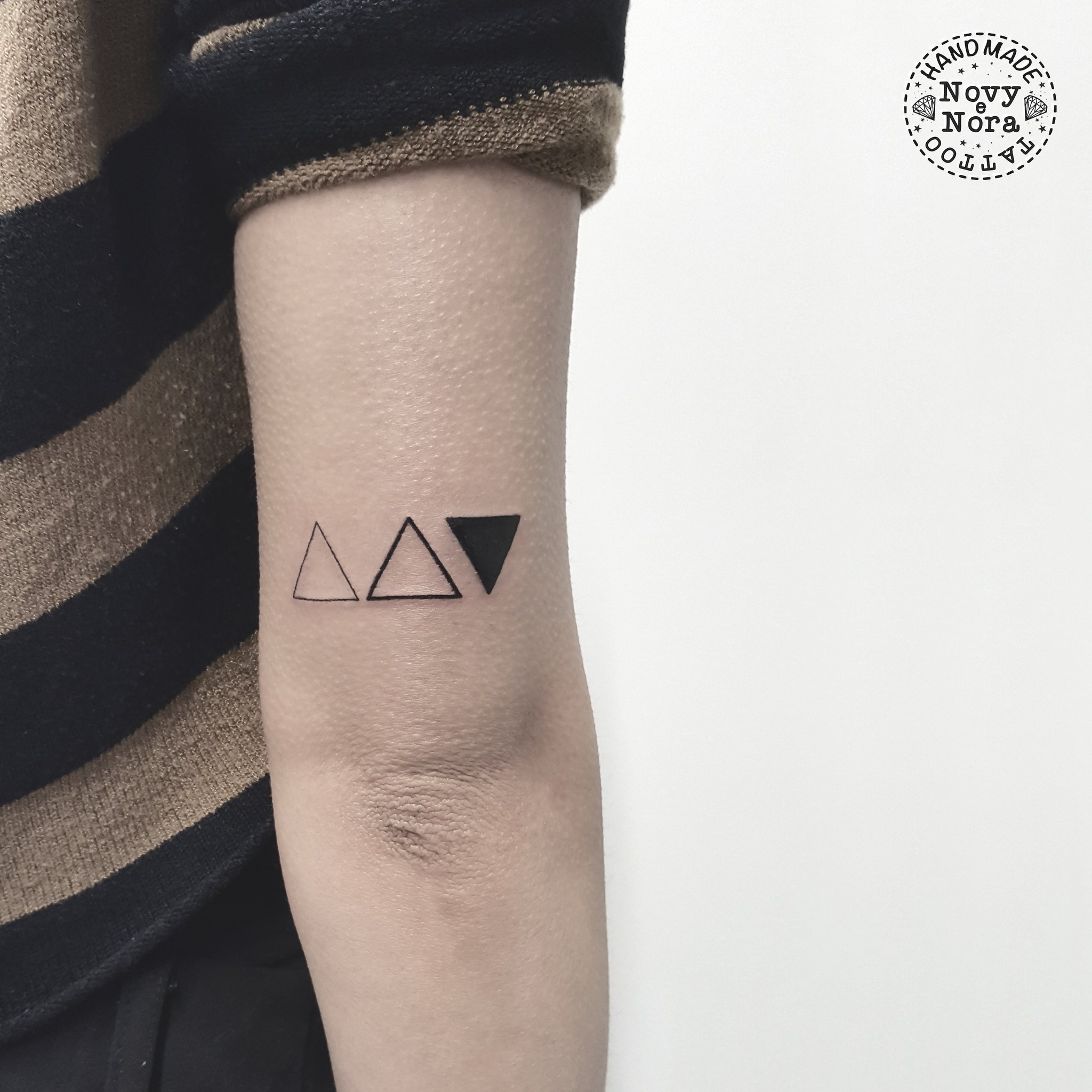 Simple Pyramid Tattoo