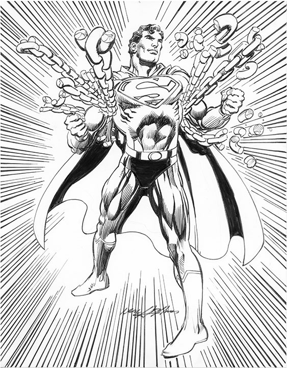Neal Adams Superman Chains