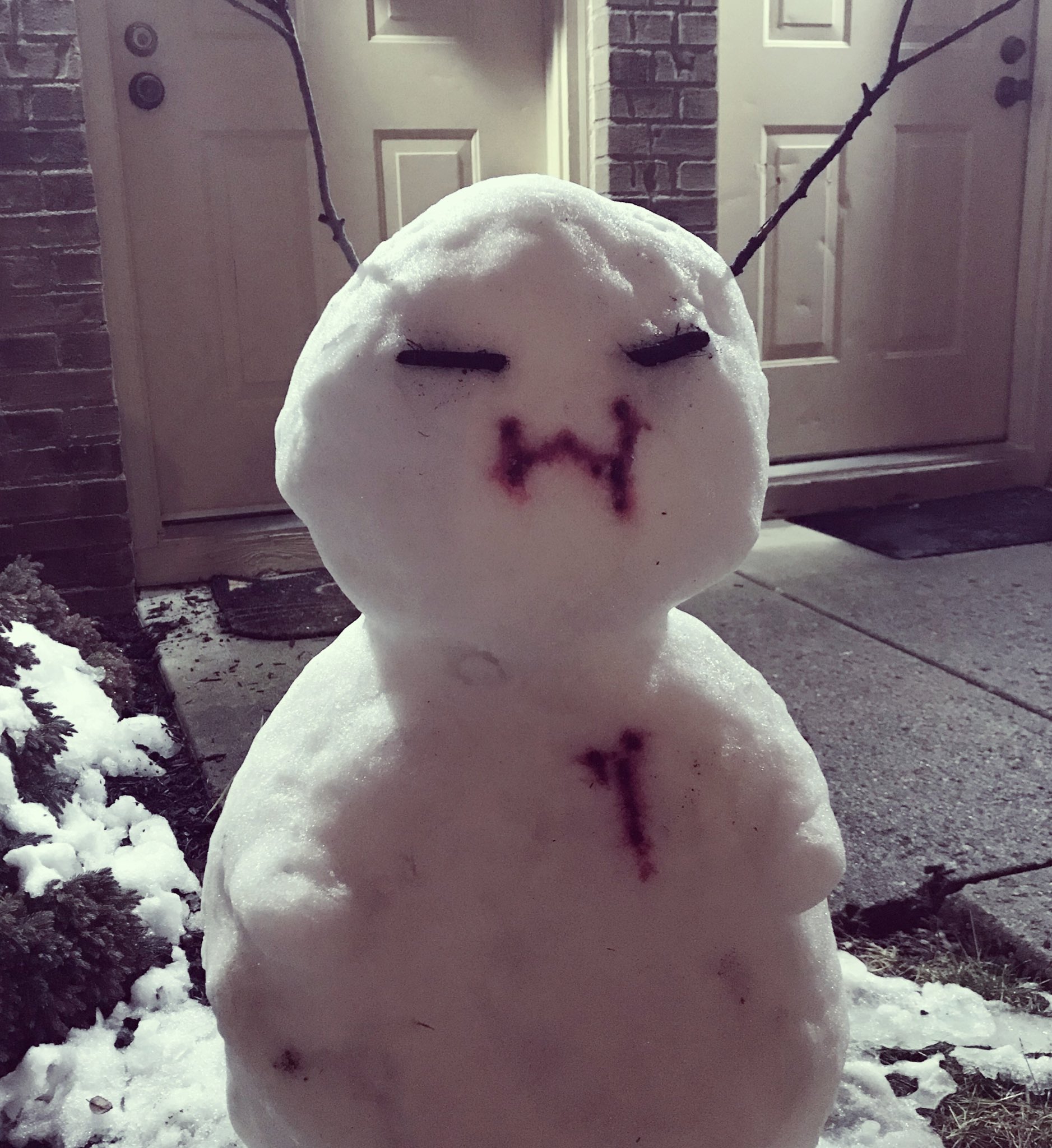 Bloody Snowman