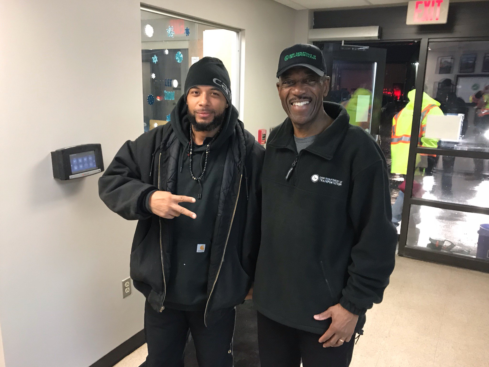 Ohio Dept of Transportation on Twitter: "Director Jack Marchbanks and @ODOT_Columbus plow driver ...