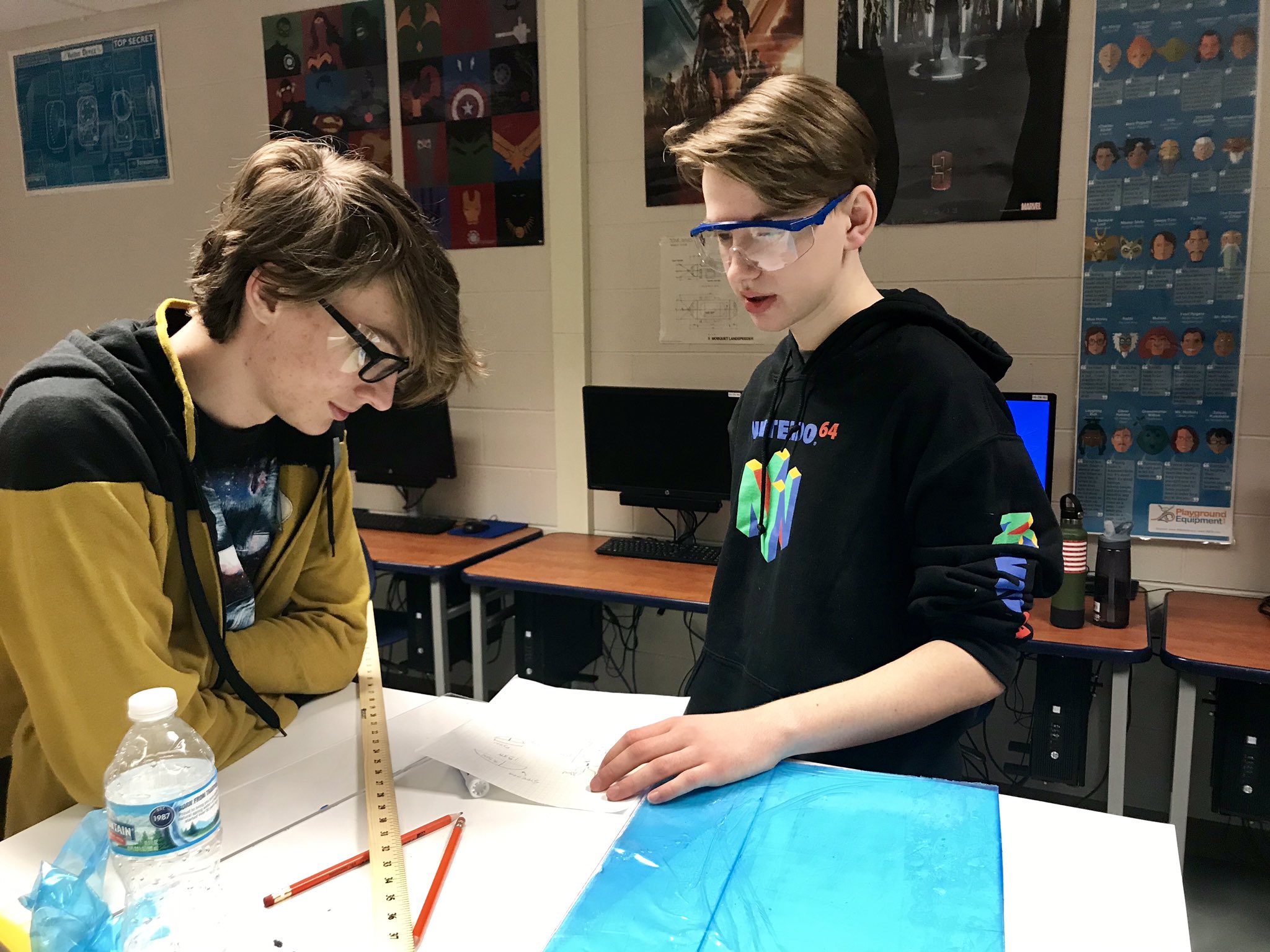 Geneva Robovikes on Twitter: "After a stressful week of finals the Robovikes are getting down to ...