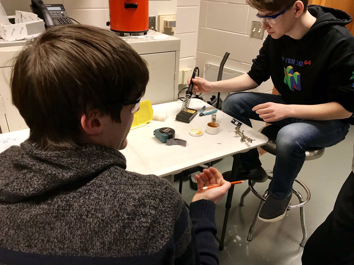 Geneva Robovikes on Twitter: "After a stressful week of finals the Robovikes are getting down to ...