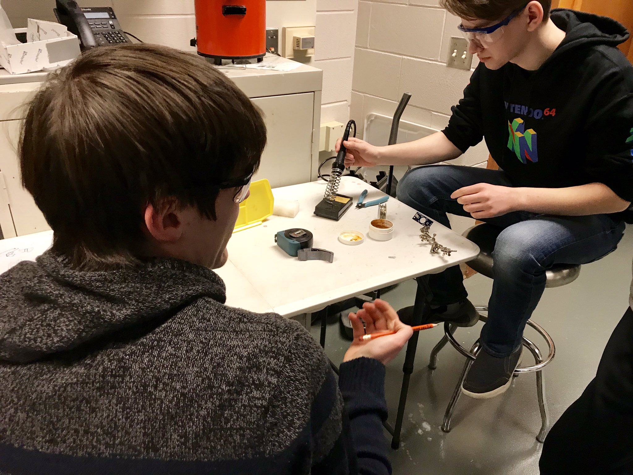 Geneva Robovikes on Twitter: "After a stressful week of finals the Robovikes are getting down to ...