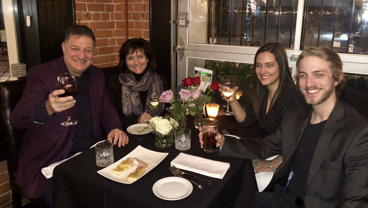 Nice night for a birthday dinner. HappyBirthdayBeth beth_frankish ...