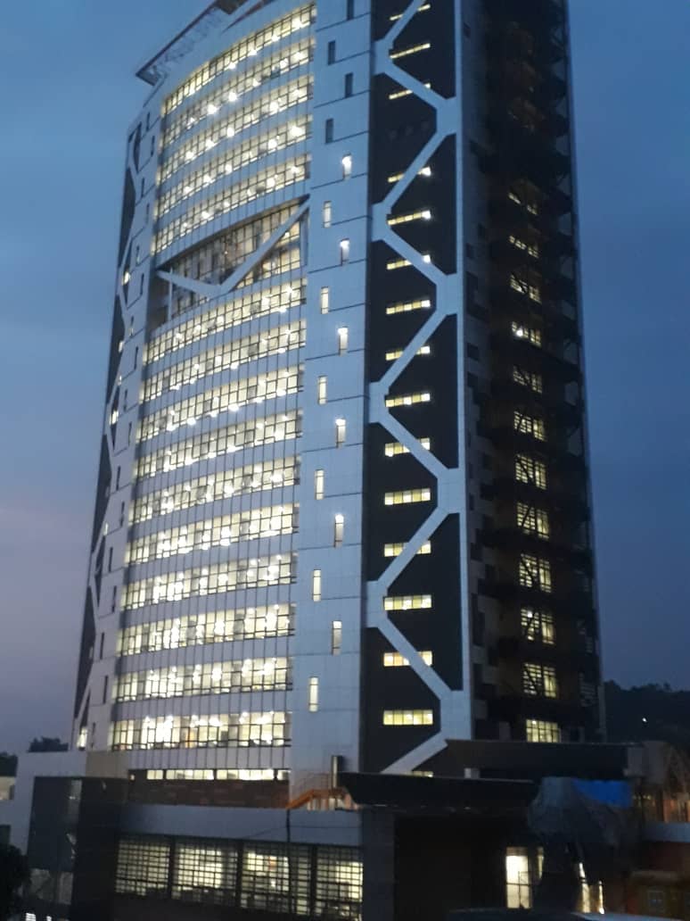 This 22-storeyed building is a truly Ugandan project. It was fully ...