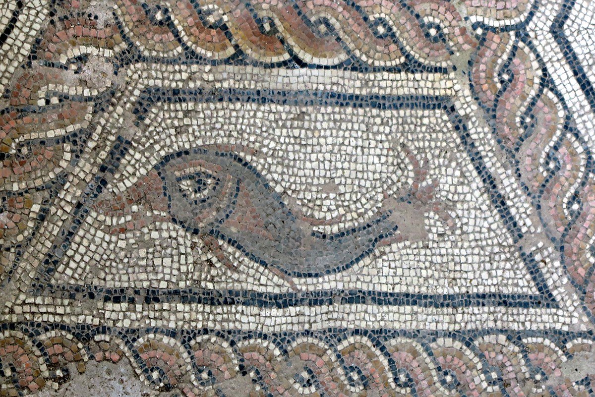 A Roman fresco depicting Hercules finding his son Telephus in Arcadia ...