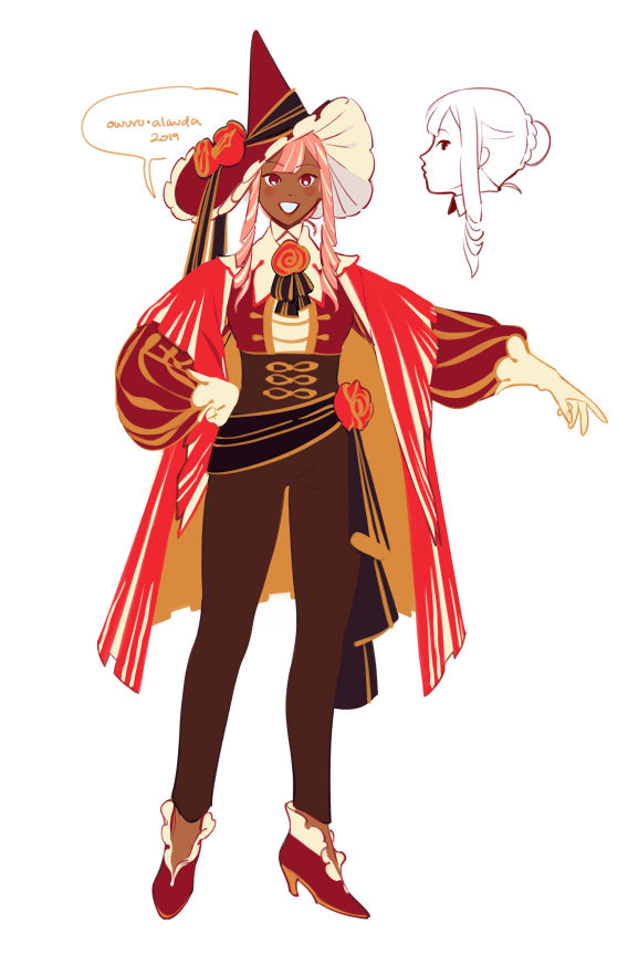 「i made a bacon witch ?? coming to breakf」|owl 6.3🌜sakuracon 2624のイラスト