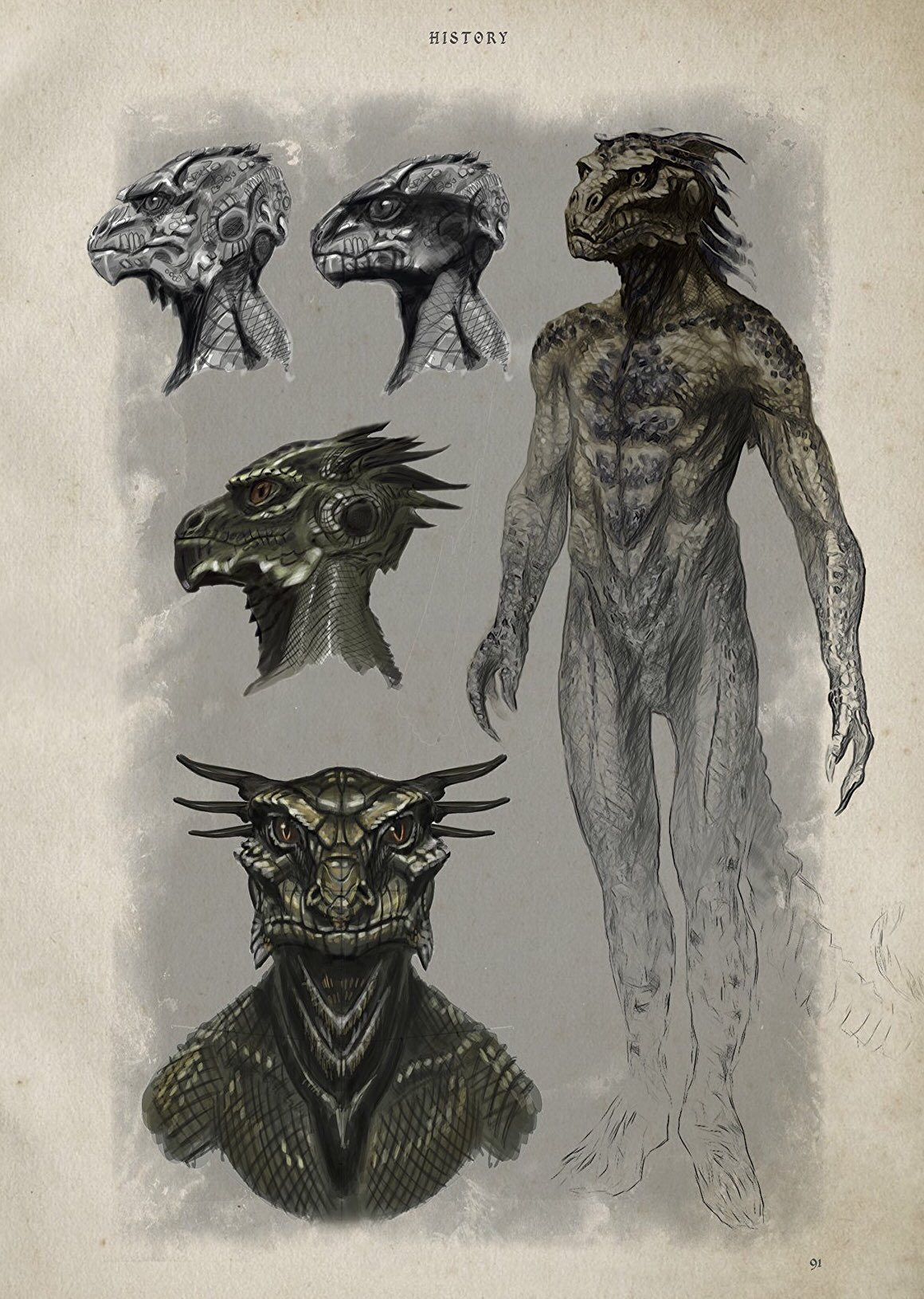 Skyrim Fan Art Argonian