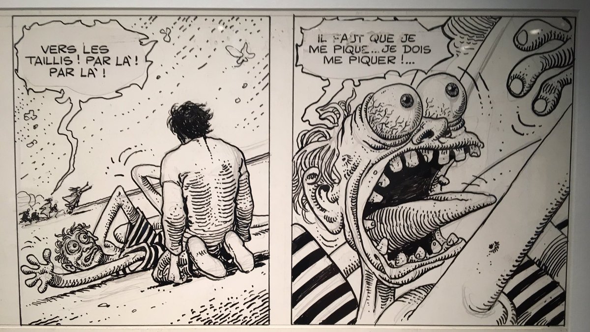 「Milo Manara, original art, @bdangouleme 」Thomas Ragonの漫画