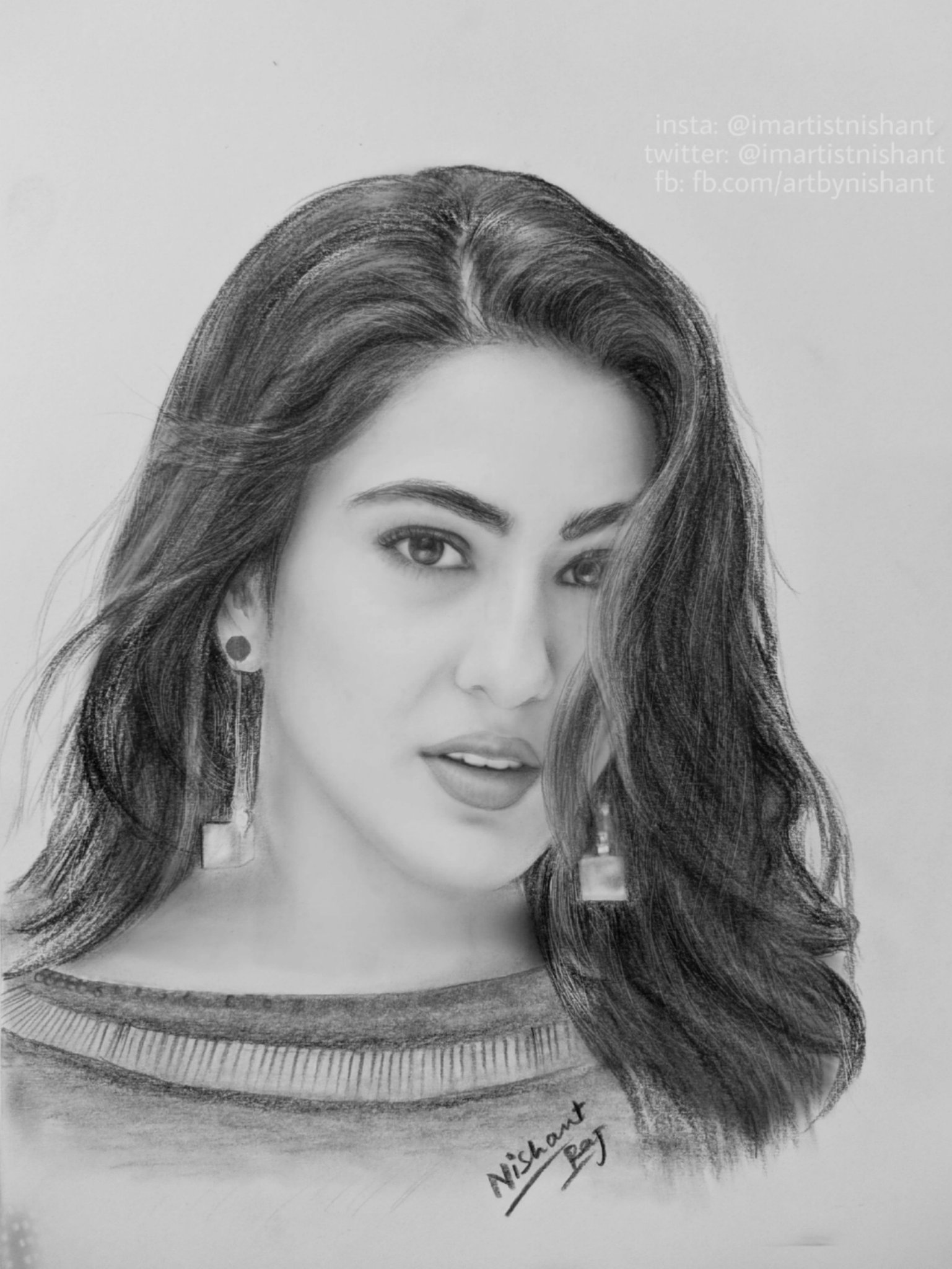 Actress Drawing 60 Photos - Moonagedaydream.film