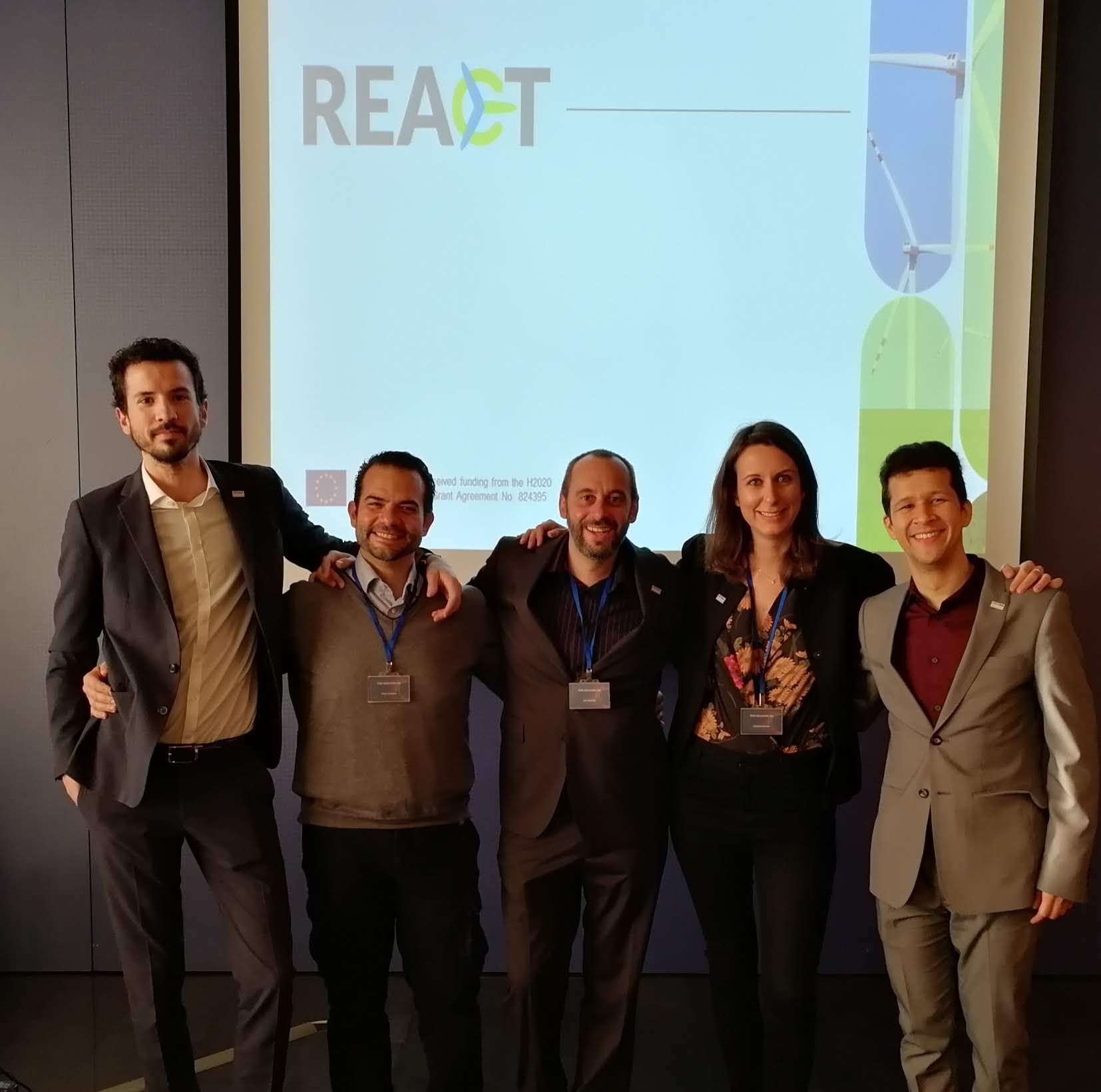 Iván Aranda on Twitter: "Very glad having participated in the Kick Off meeting of the REACT ...