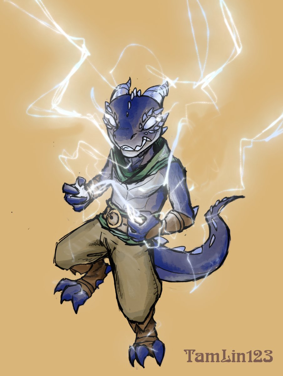 [LFA] Spark the Adventurous Kobold : r/characterdrawing