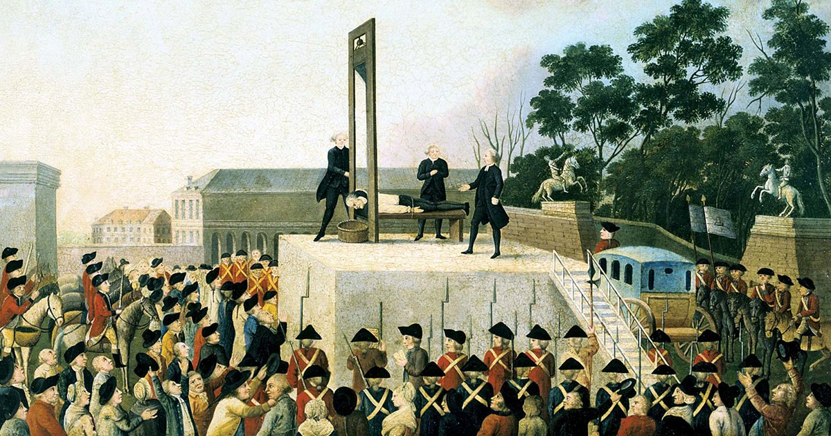 Guillotine French Revolution Louis Xvi