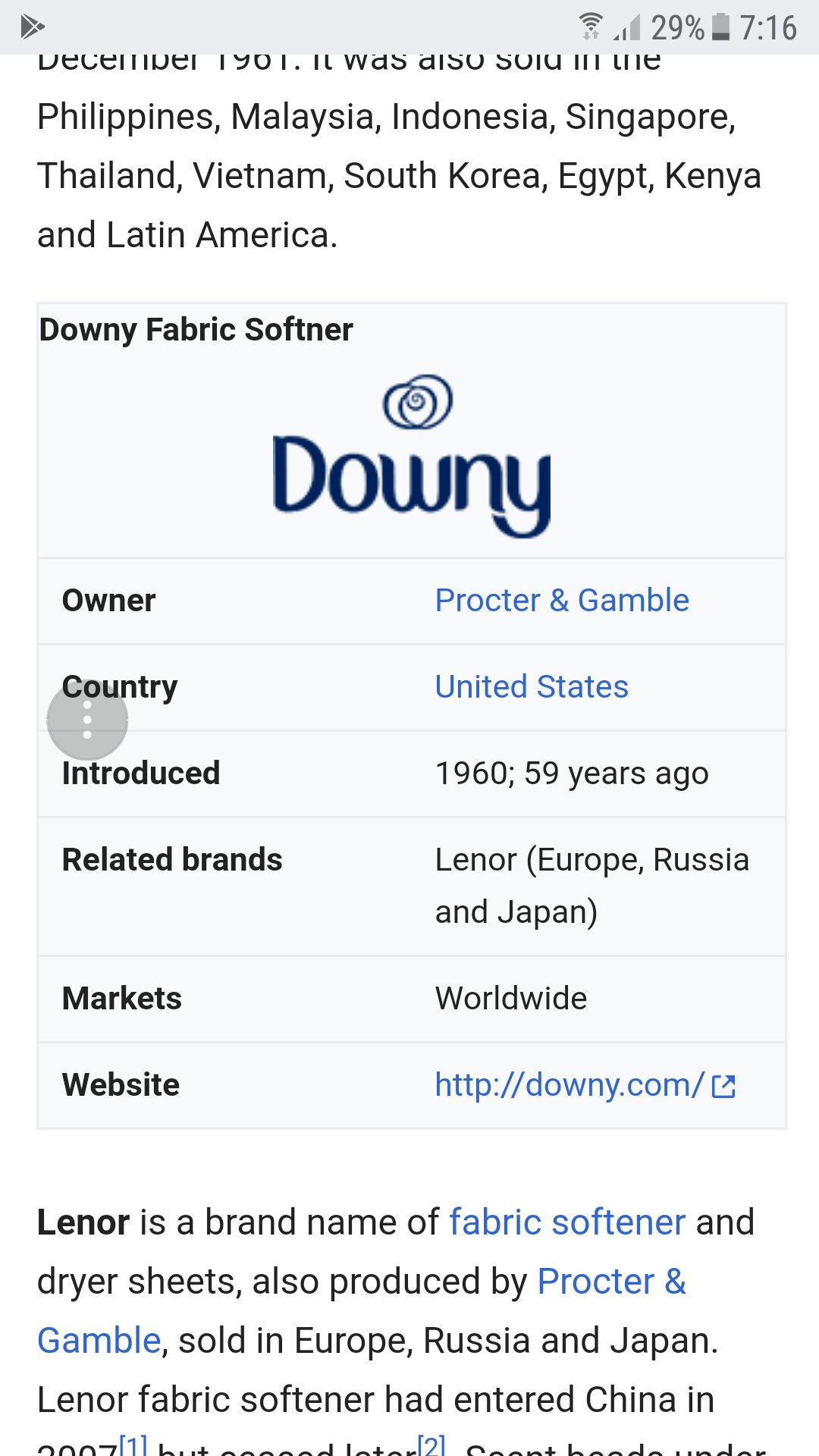 Downy Logo