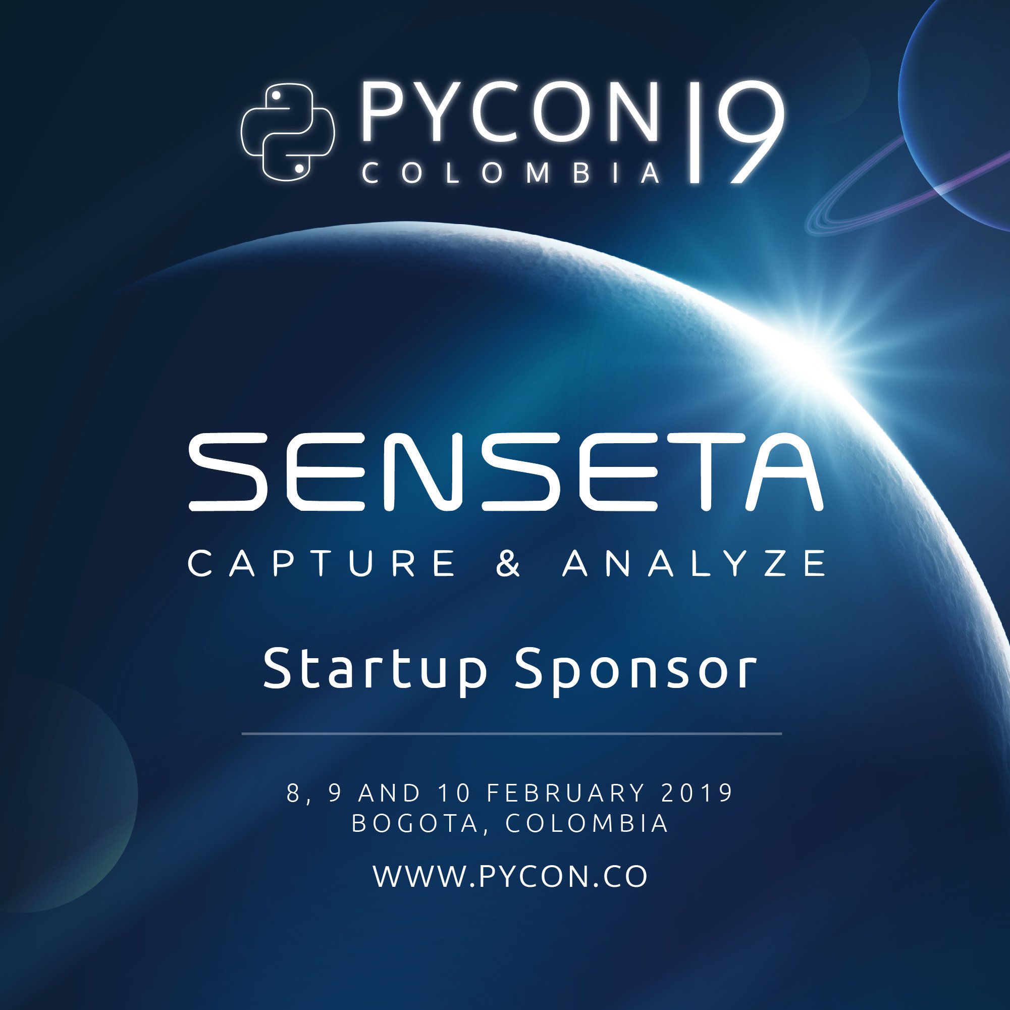 PyCon Colombia on Twitter: "We want to thank all our sponsors for trusting us and helping us to ...