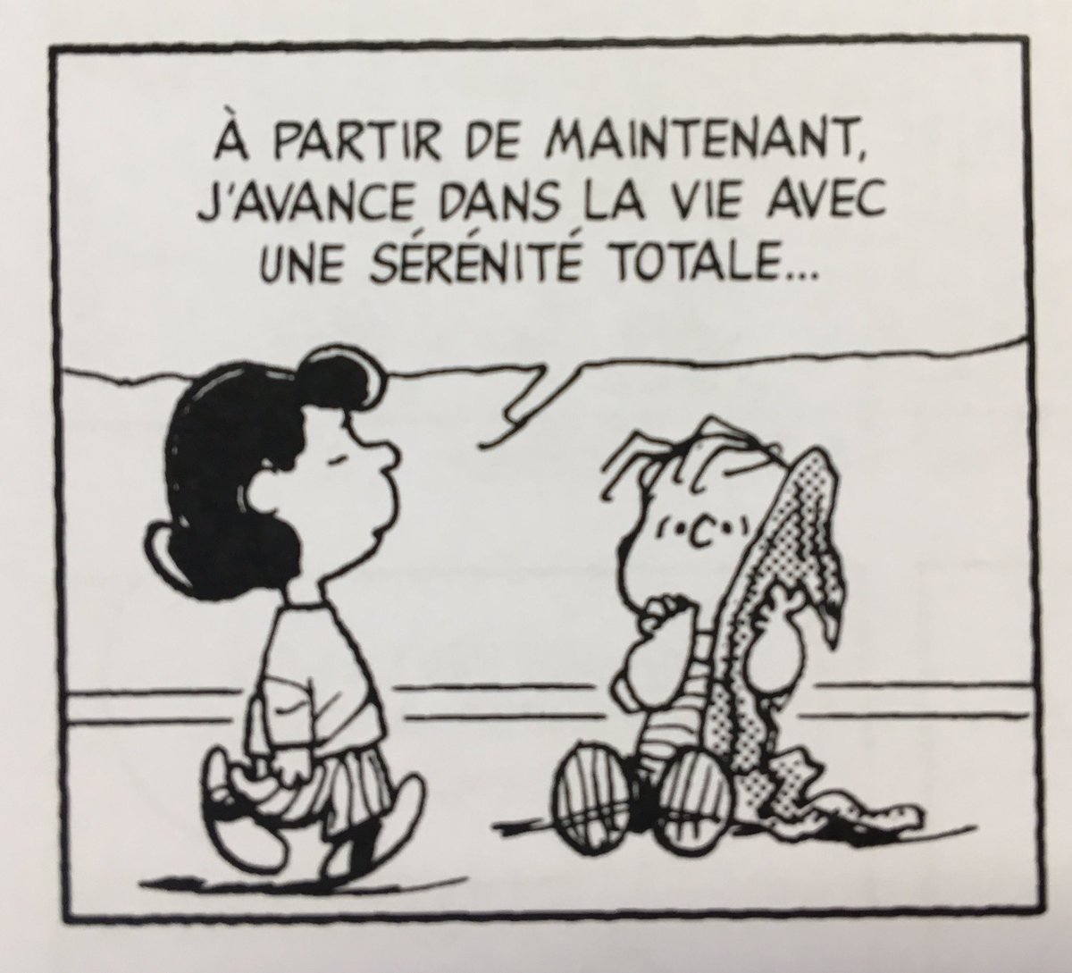 「Snoopy & les Peanuts, Charles M. schulz, janvier 1991 」Thomas Ragonの漫画