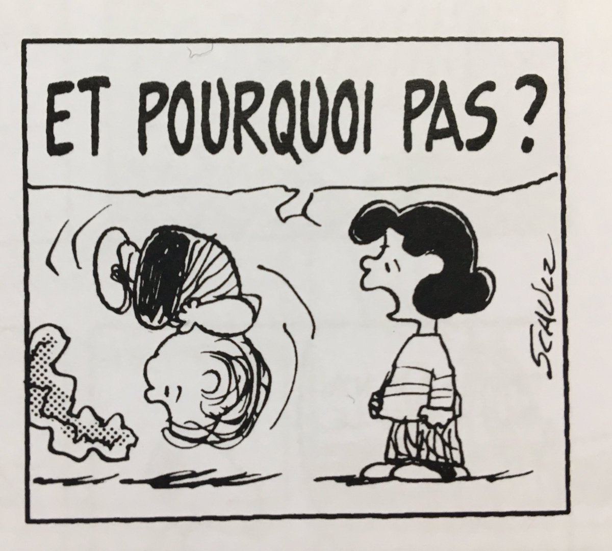 「Snoopy & les Peanuts, Charles M. schulz, janvier 1991 」Thomas Ragonの漫画