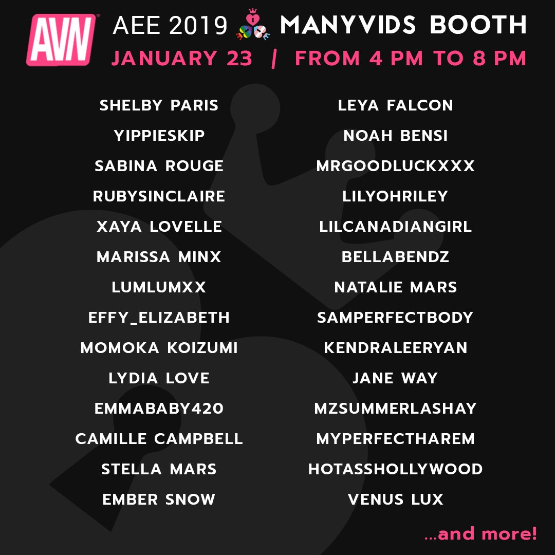 Manyvids Vip Fanclub On Twitter ️cum Say Hi ️ Mvbooth2019 Wednesday 4 8 Pm 1 Of 2