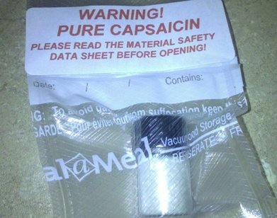 Pure Capsaicin Crystals