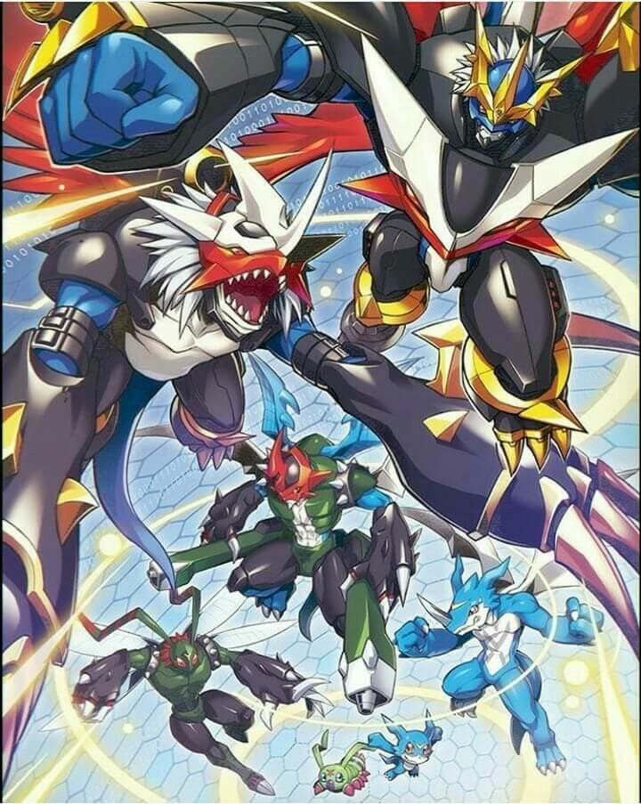 Stingmon Y Exveemon Adn Digievolucionar