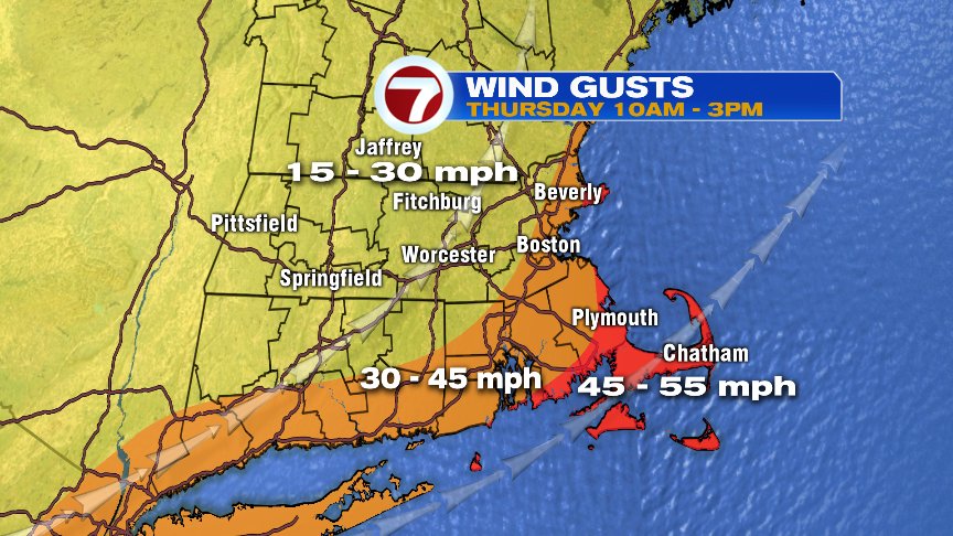 Mild and Wild Thursday Ahead - Boston News, Weather, Sports | WHDH 7News