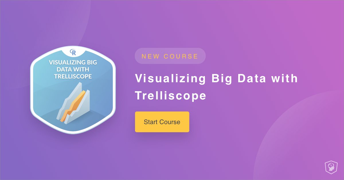 DataCamp on Twitter: "New Course by @hafenstats: Visualizing Big Data with Trelliscope! In this ...