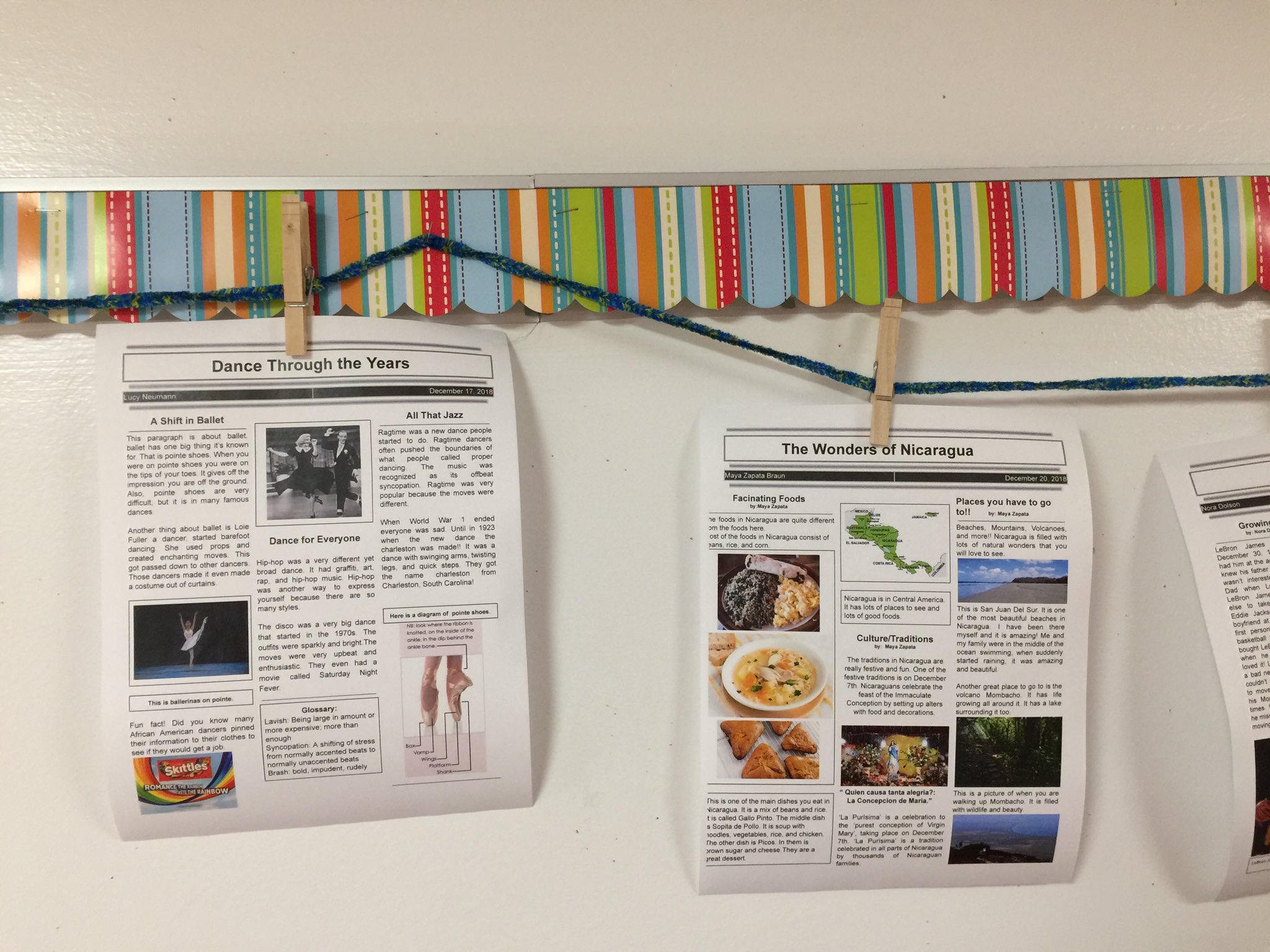 Ellen Wano on Twitter: "ELA6 students demonstrate their knowledge of ...