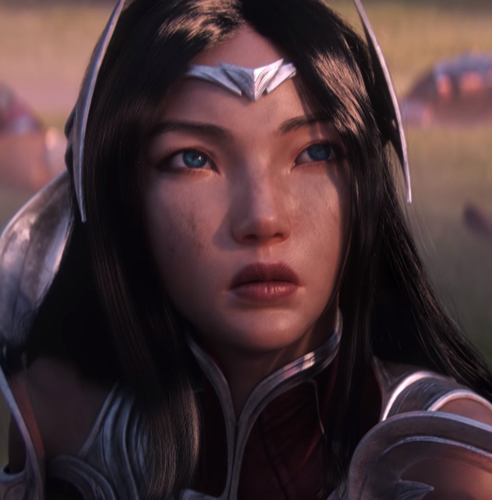 Irelia portrait I painted : r/leagueoflegends