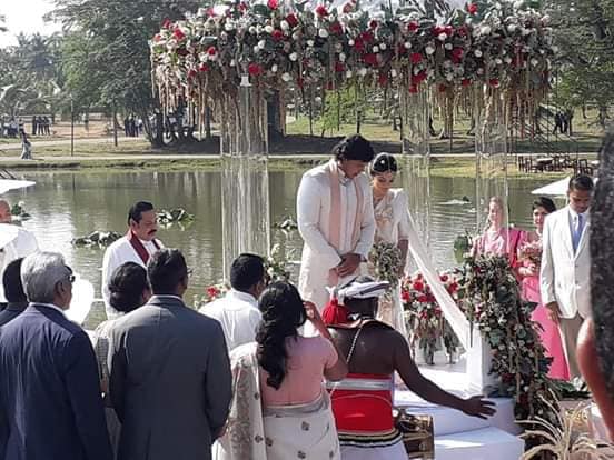 Rohitha Rajapaksa Wedding