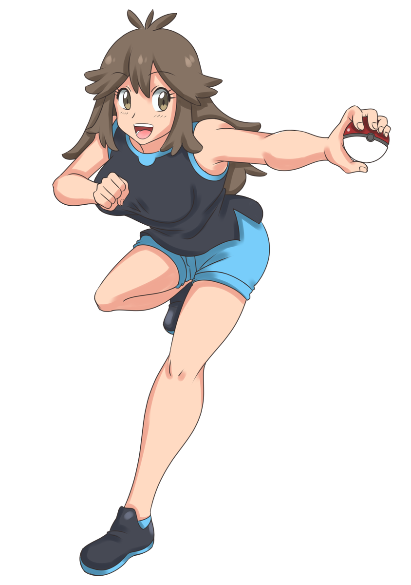 Pokemon Trainer Green Fan Art